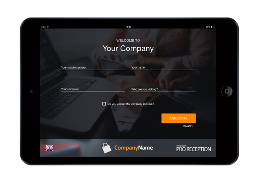 Pro Reception – The Easy way to check-in